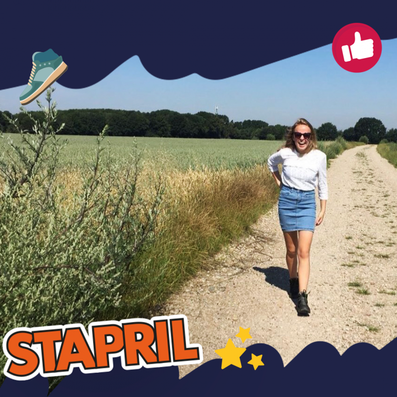 Stapril: Werk in april 2023 aan je conditie en steun daarmee een goed doel - Hier in Salland